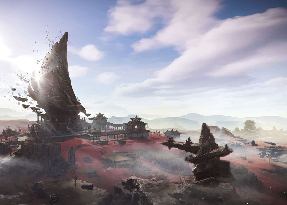 'NARAKA BLADEPOINT' Poster, picture, metal print, paint by Jekjaw ...