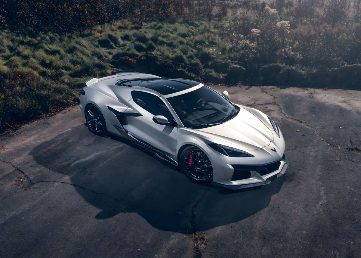 'Chevrolet Corvette ZO6' Poster, picture, metal print, paint by ...