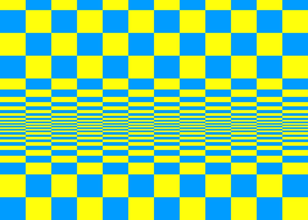 'Optical Art 6 BY' Poster, picture, metal print, paint by Angling Knots ...