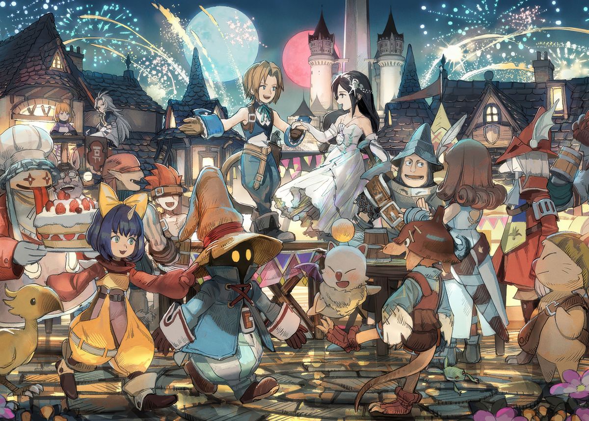 'FF7 Fan Art' Poster, picture, metal print, paint by Sushiryeong | Displate