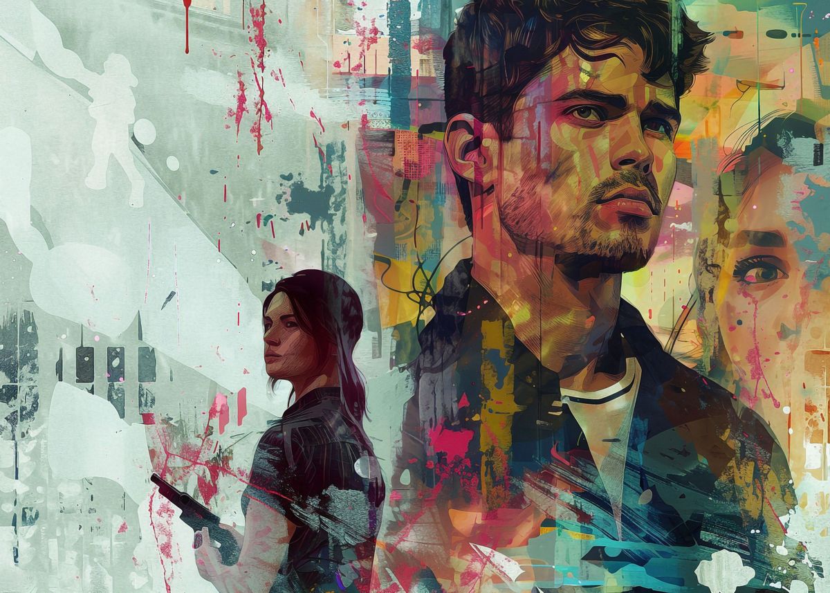 'Criminal Minds' Poster, picture, metal print, paint by Kaye Luca ...