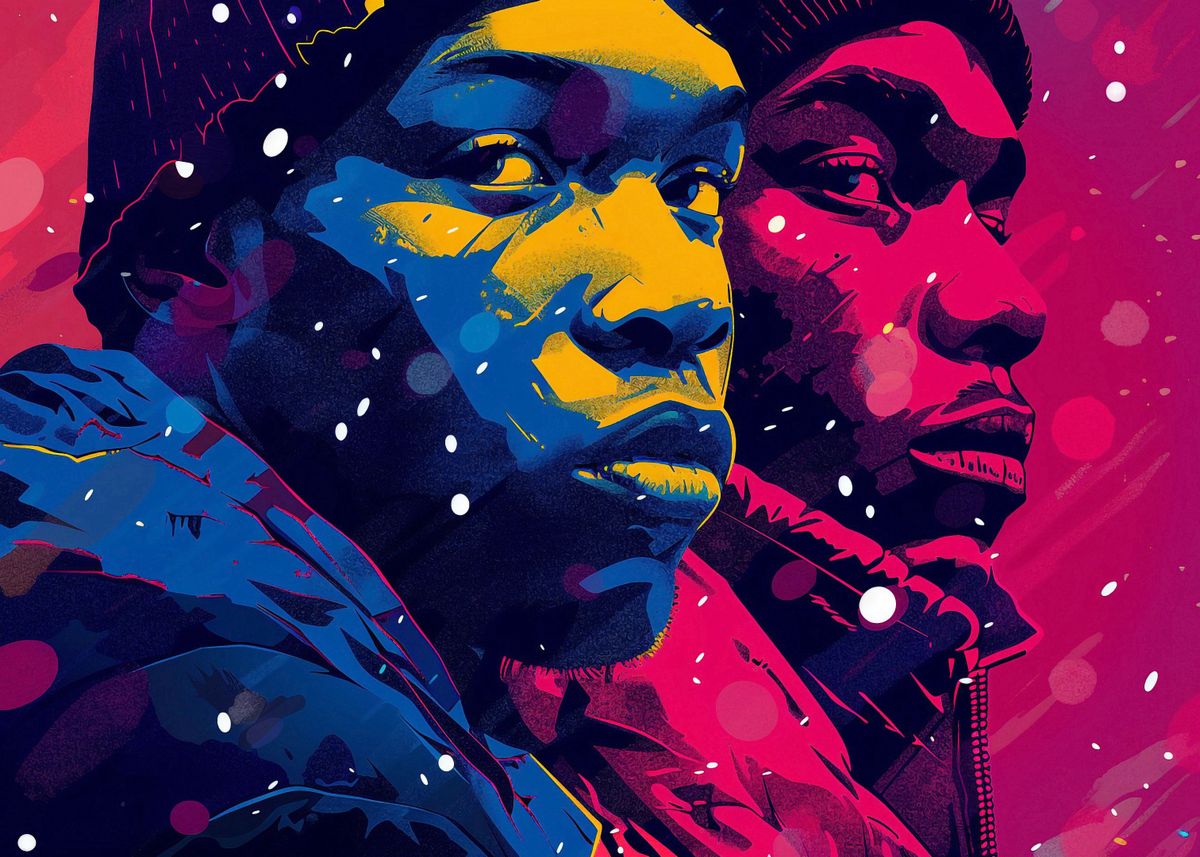 'Eternal Snowfall' Poster, picture, metal print, paint by Zain Brookes ...