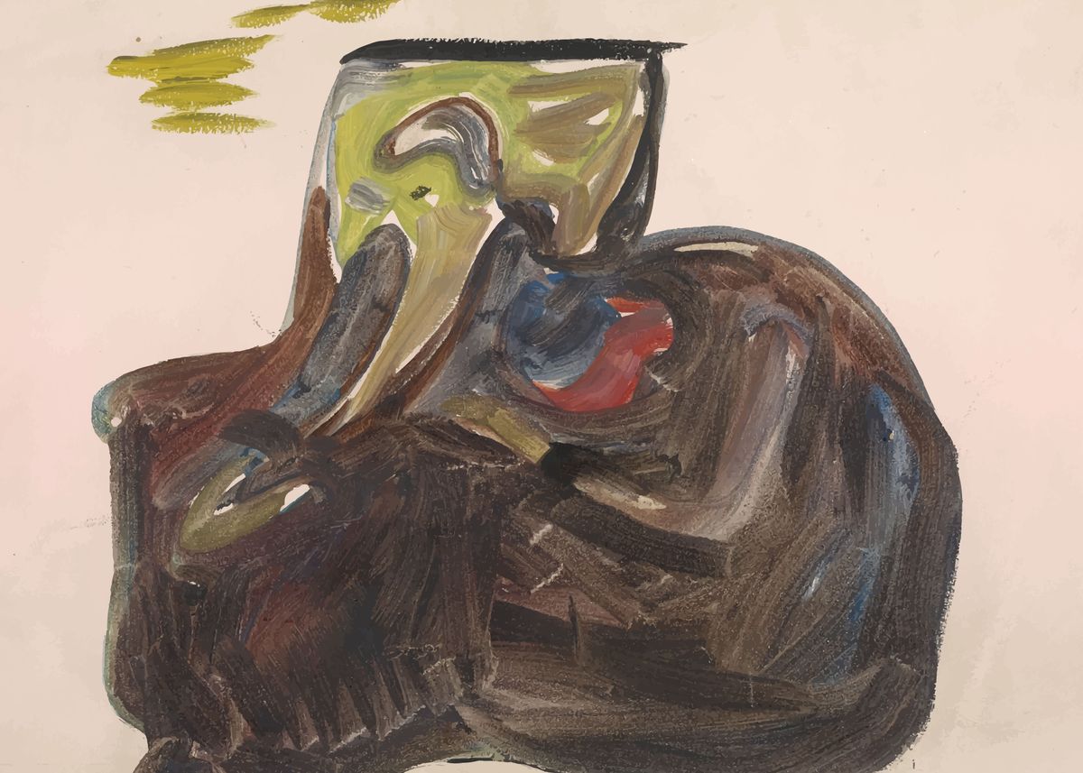 'Edward Munch' Poster, picture, metal print, paint by ArtGallery | Displate