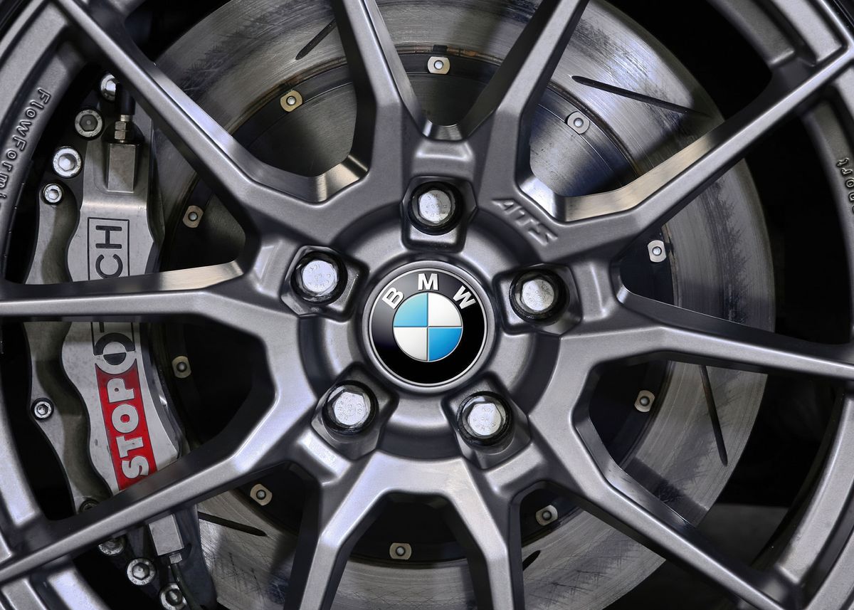 'BMW Rims' Poster, picture, metal print, paint by askadina shakee ...