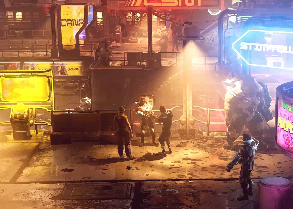 'the ascent' Poster, picture, metal print, paint by Mentik | Displate