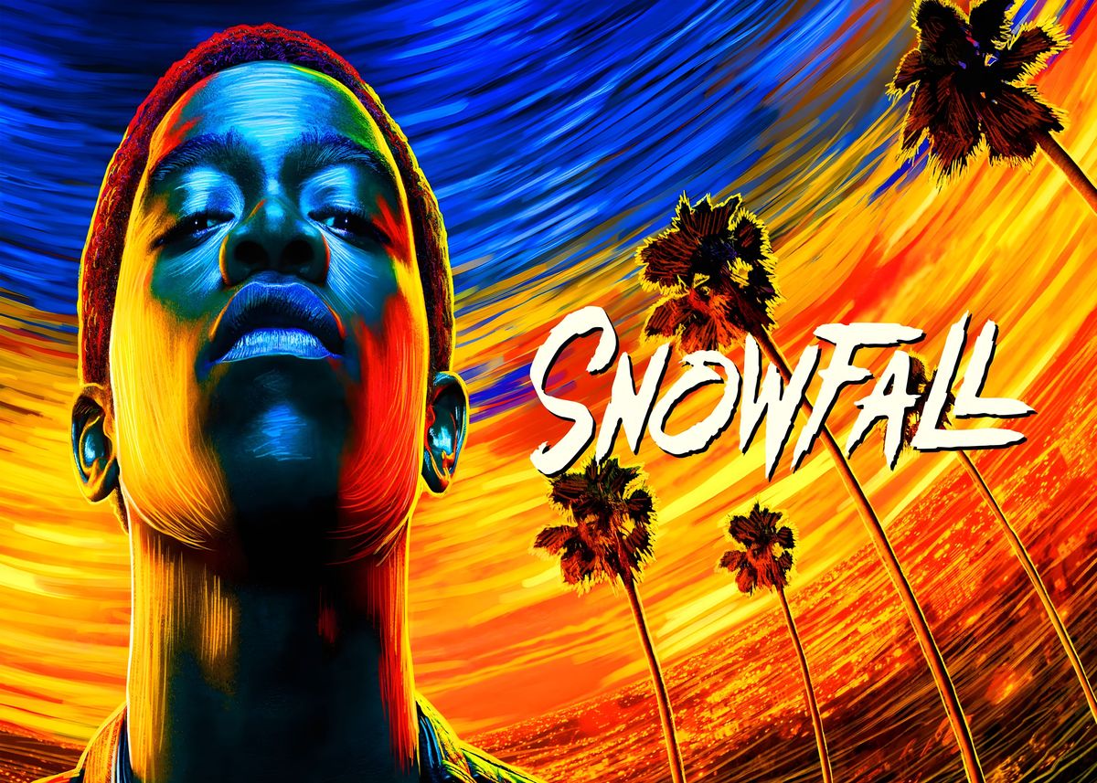 'Snowfall TV Series' Poster, picture, metal print, paint by Owolan ...