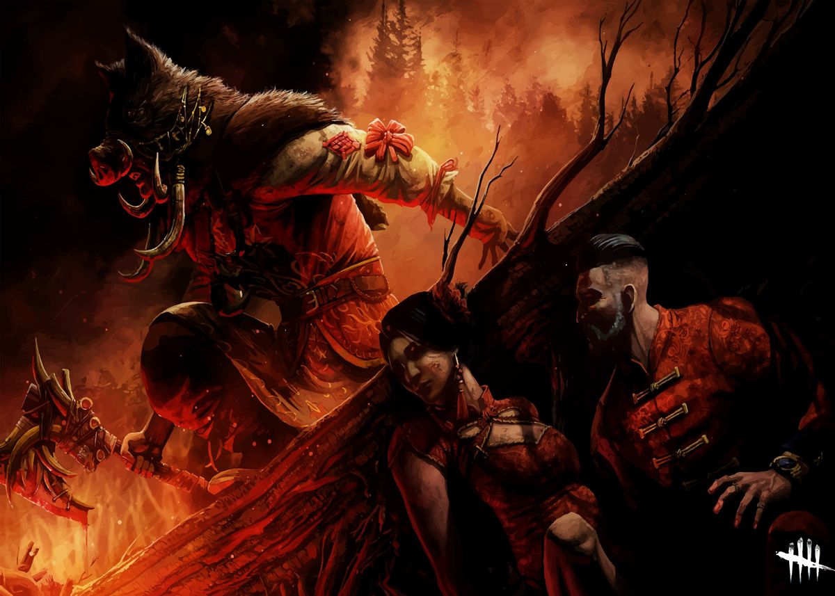 'Dead by Daylight' Poster, picture, metal print, paint by vera sulistyo ...