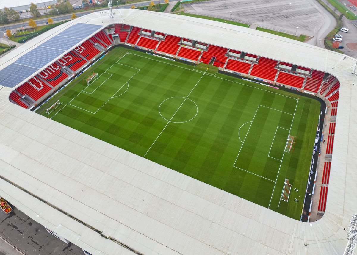 'Doncaster Rovers FC' Poster, picture, metal print, paint by Airpower ...