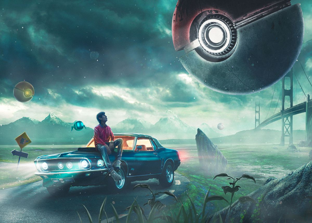 'The Last Ride' Poster, picture, metal print, paint by Aniket Patel ...