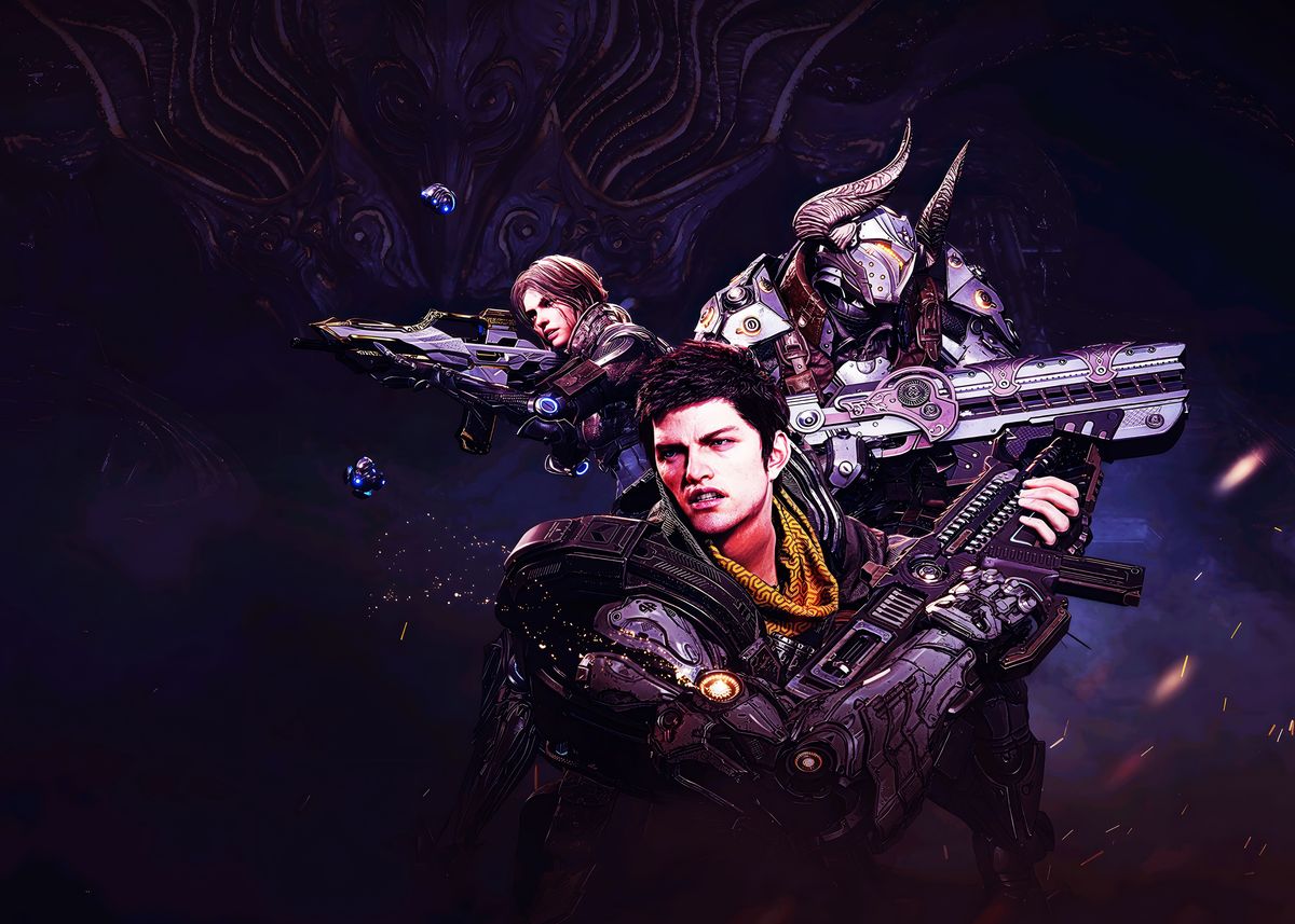 'the first descendant ' Poster, picture, metal print, paint by irithel ...