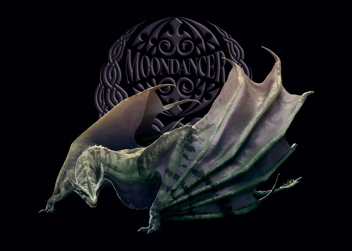 'Moondancer' Poster, picture, metal print, paint by House of the Dragon ...