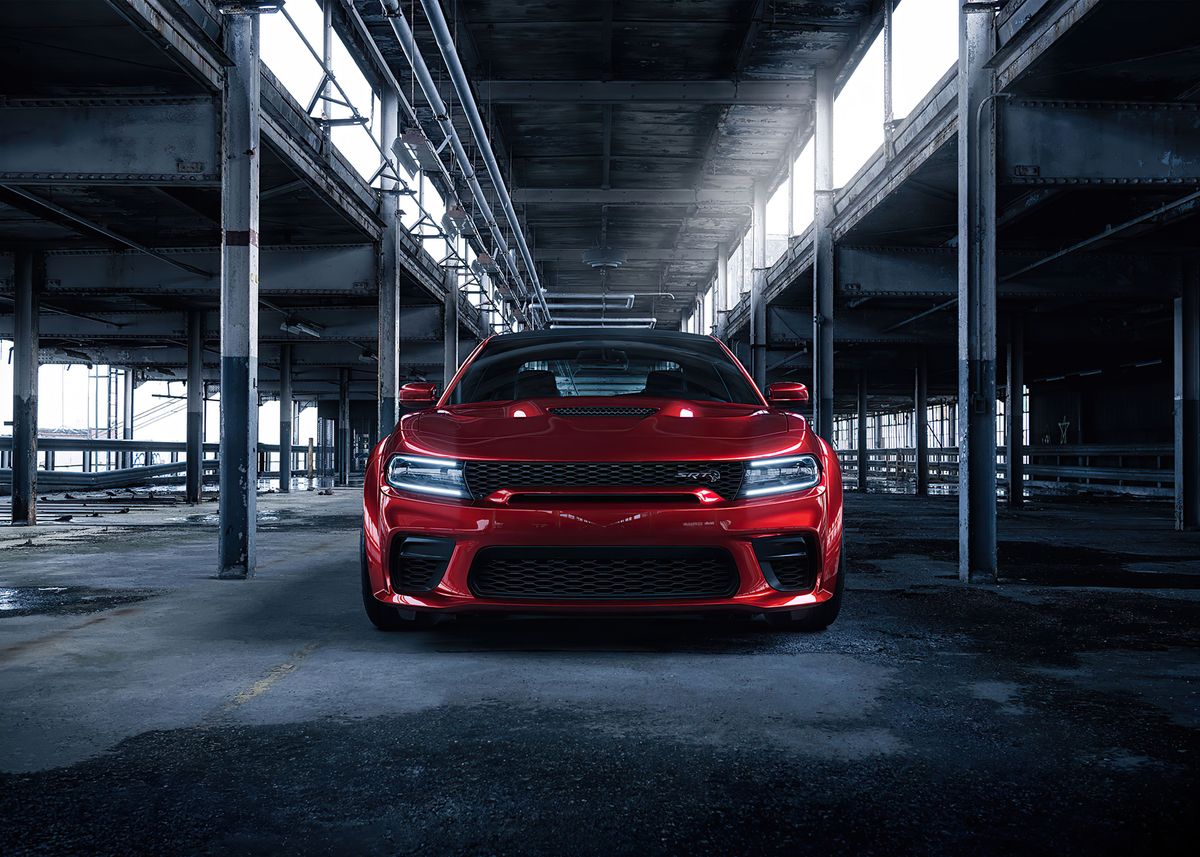 'Dodge SRT' Poster, picture, metal print, paint by Supri GTR | Displate