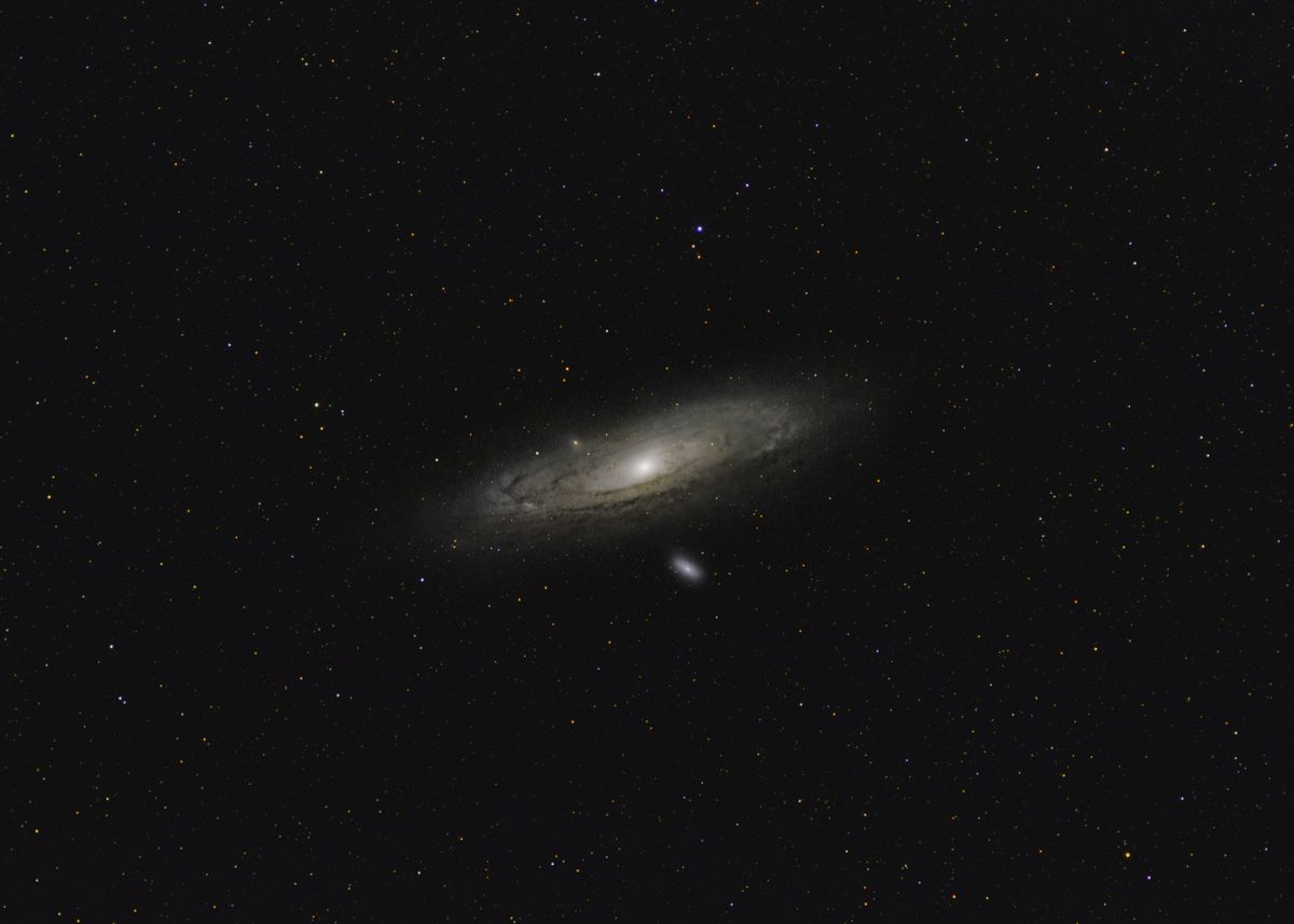 'Andromeda Galaxy' Poster, picture, metal print, paint by Ika Abuladze ...