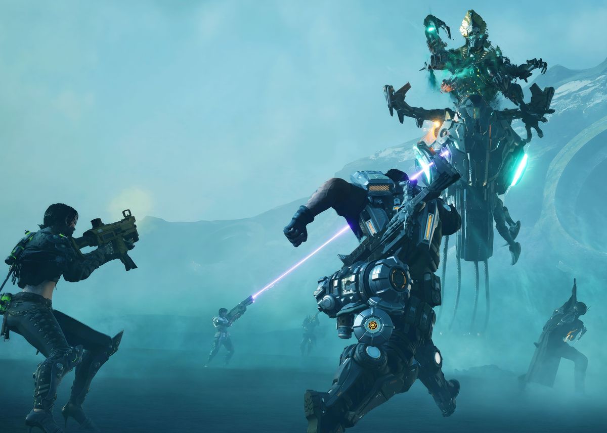 'bunny the first descendant' Poster, picture, metal print, paint by ...