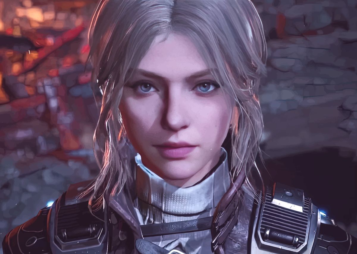 'The First Descendant' Poster, picture, metal print, paint by maju ...