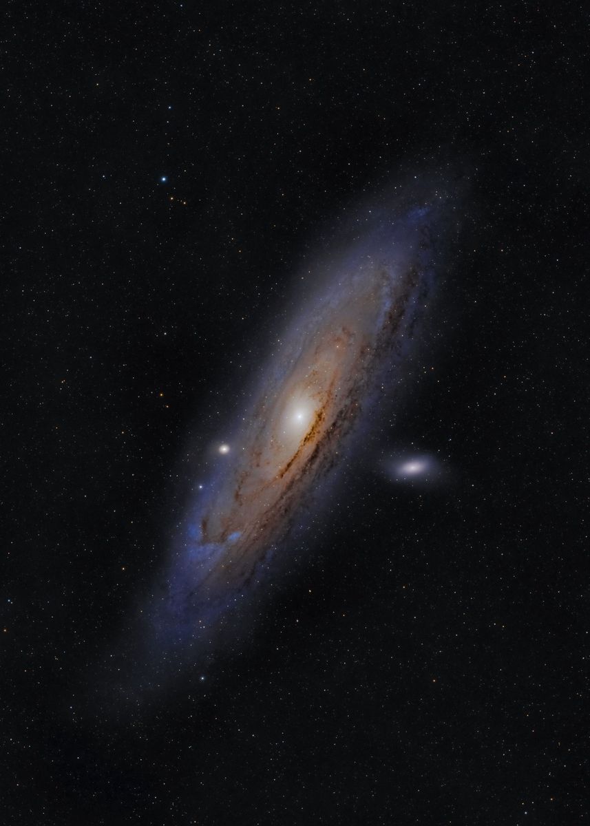 'M31 The Andromeda galaxy' Poster, picture, metal print, paint by CVZ ...
