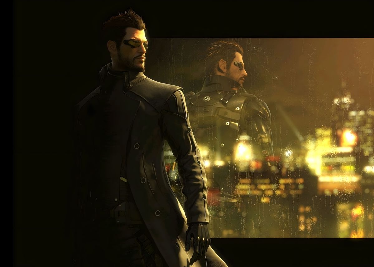 'Adam Jensen' Poster, picture, metal print, paint by Anime Art Studio ...