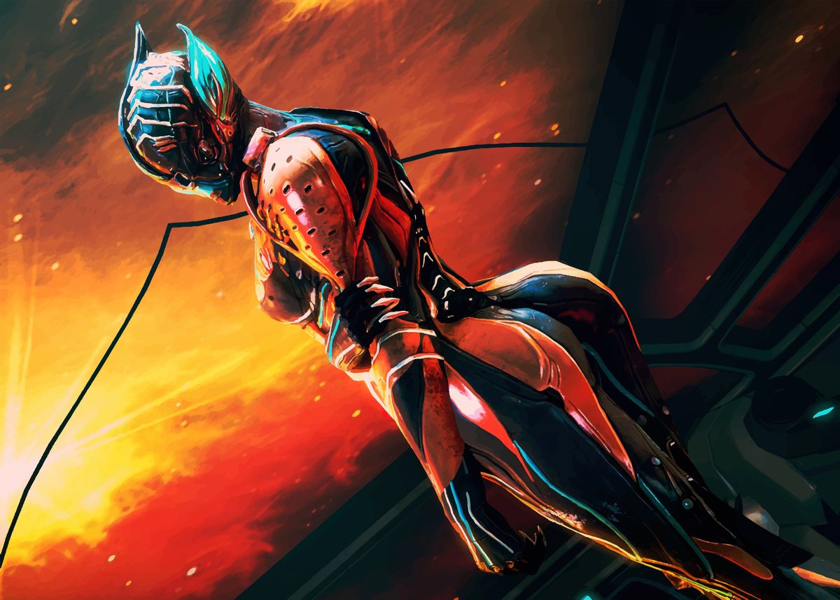 'warframe' Poster, picture, metal print, paint by pados arto | Displate