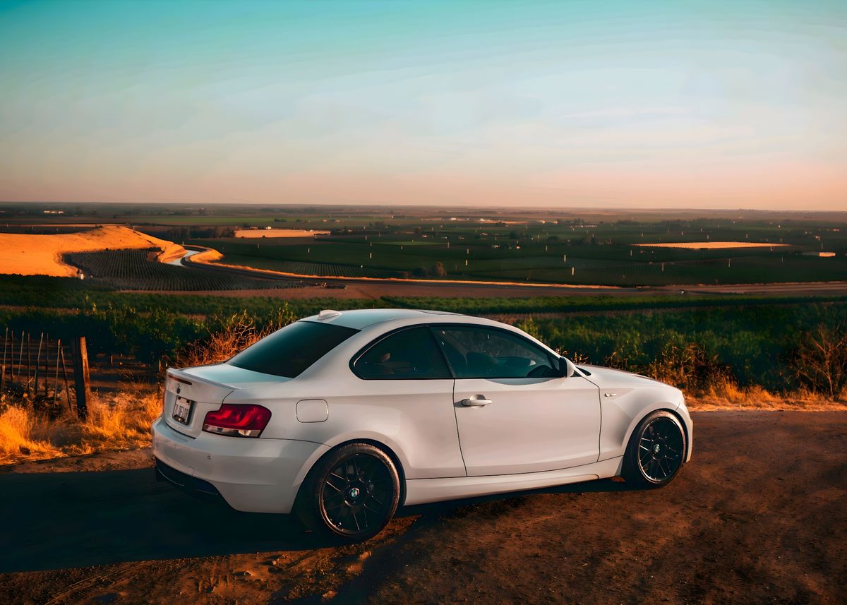 'Bmw 135i Coupe ' Poster, picture, metal print, paint by Blessing Art ...