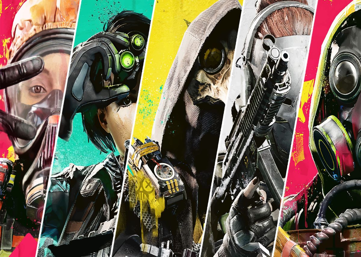 'Xdefiant' Poster, picture, metal print, paint by om dilan | Displate