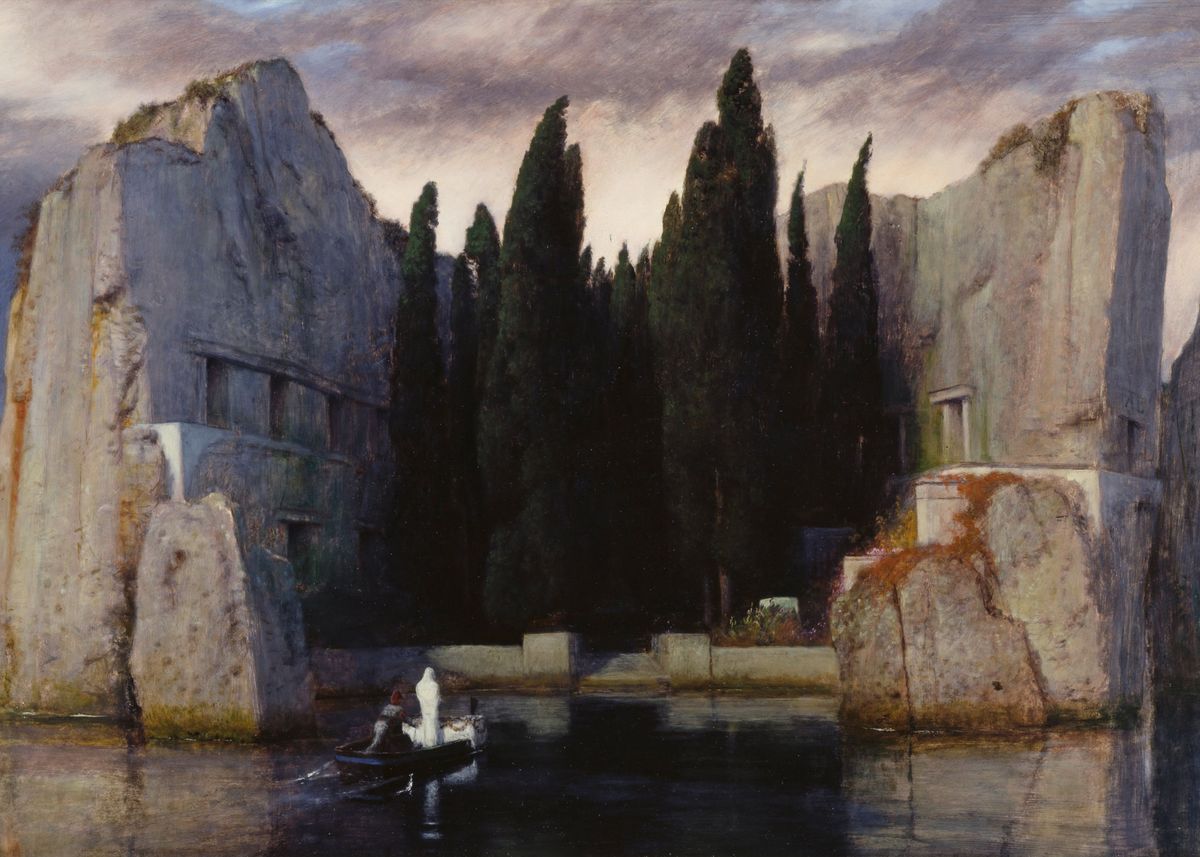 'Die Toteninsel III ' Poster, picture, metal print, paint by cypher the ...