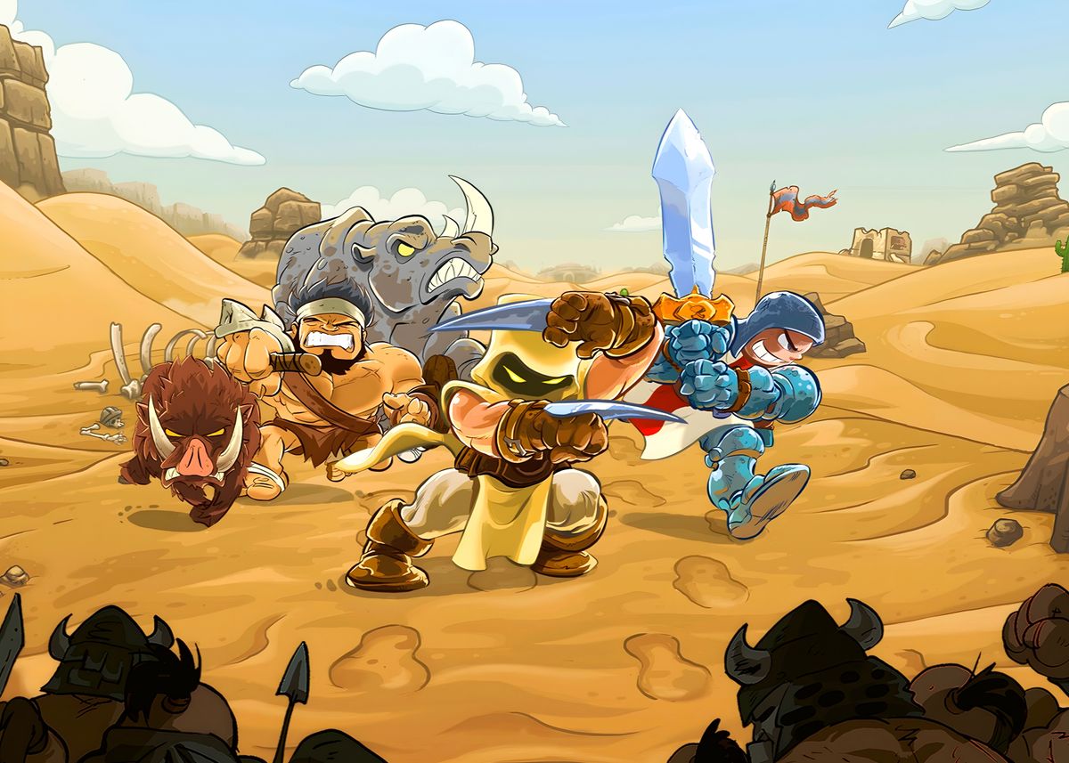 'Kingdom Rush Frontiers TD' Poster, picture, metal print, paint by ...