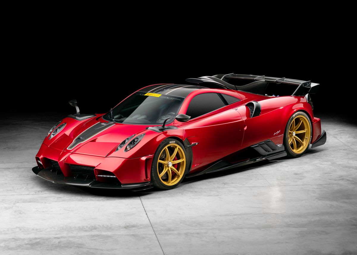 'Pagani Imola' Poster, picture, metal print, paint by Racing Gaming ...