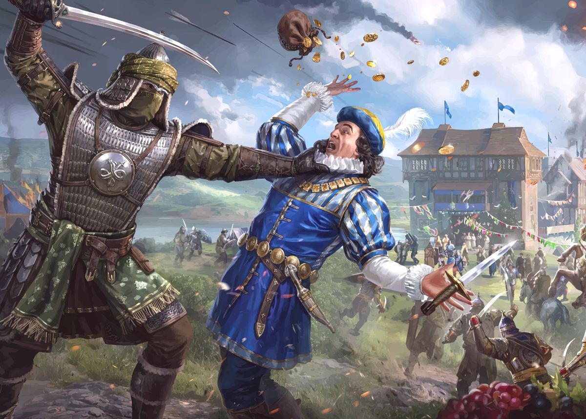 'chivalry 2' Poster, picture, metal print, paint by maju makmur | Displate