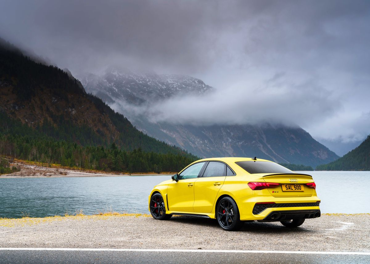 'Audi RS3 Sedan' Poster, picture, metal print, paint by auto cars ...