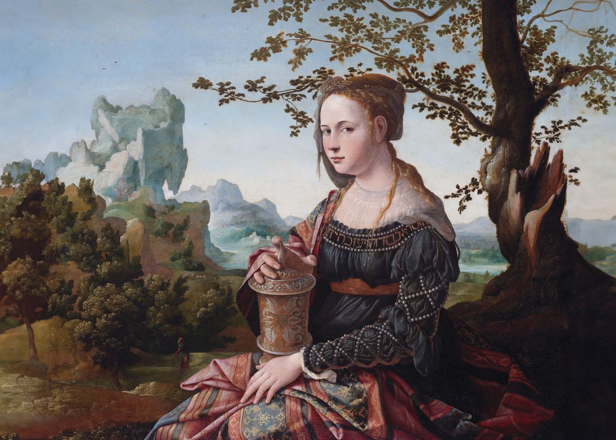 'Maria Magdalena' Poster, picture, metal print, paint by tony4urban ...