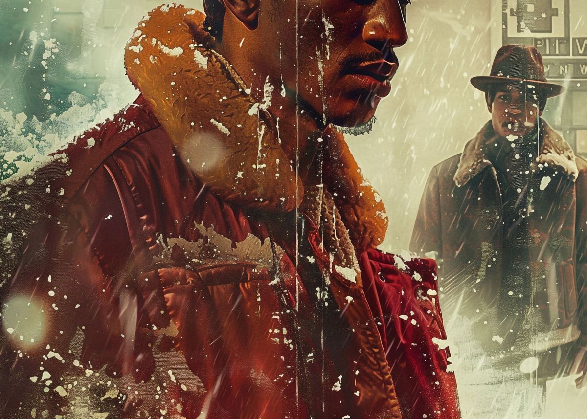 'Snowfall Legends' Poster, picture, metal print, paint by Zain Brookes ...