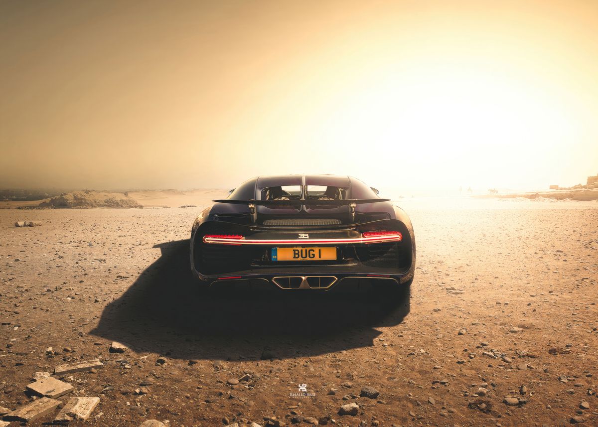 'Bugatti Chiron' Poster, picture, metal print, paint by Supri GTR ...