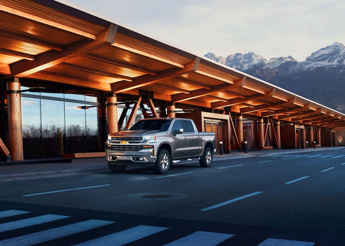 'chevrolet silverado ltz' Poster, picture, metal print, paint by Sport ...