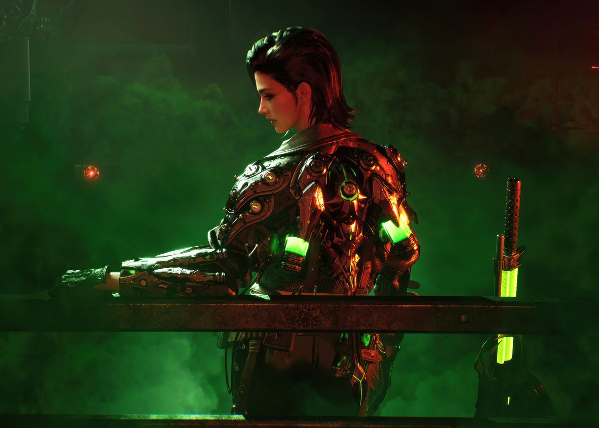 'the first descendant' Poster, picture, metal print, paint by classic ...