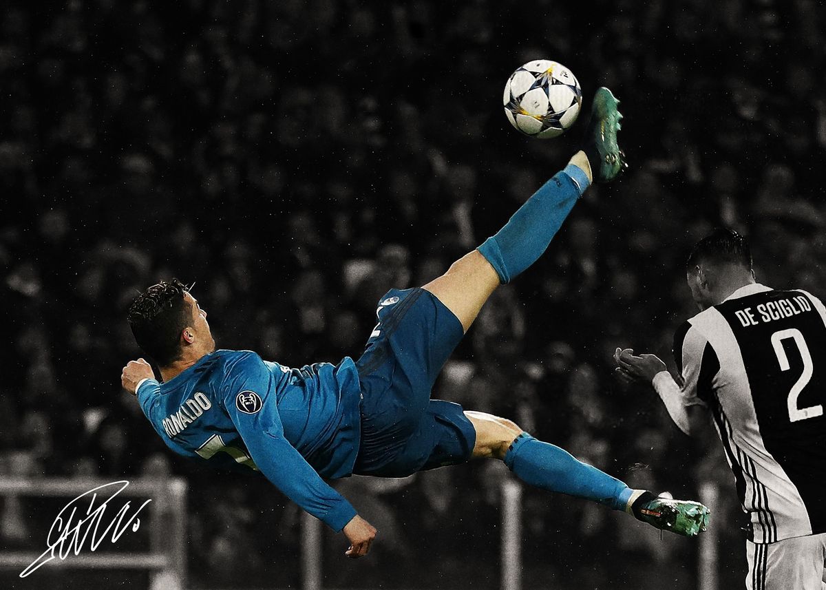 'Cristiano Ronaldo' Poster, picture, metal print, paint by Joyce Louisa ...