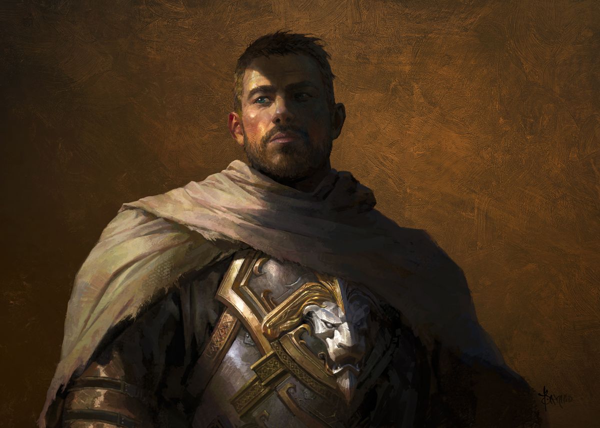 'Anduin' Poster, picture, metal print, paint by World Of Warcraft ...