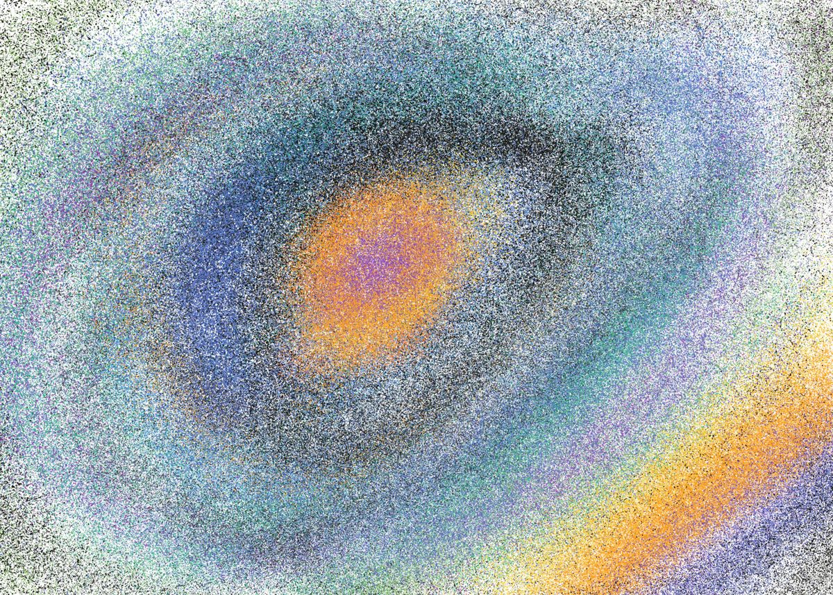 'Universe Comsic painting' Poster, picture, metal print, paint by Yiling Shen | Displate