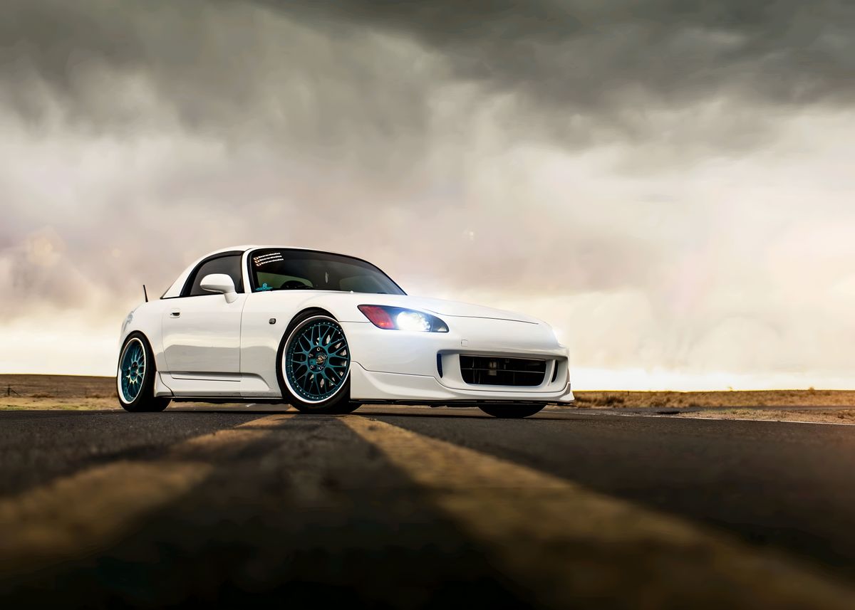 'Honda S2000' Poster, picture, metal print, paint by arto moro | Displate