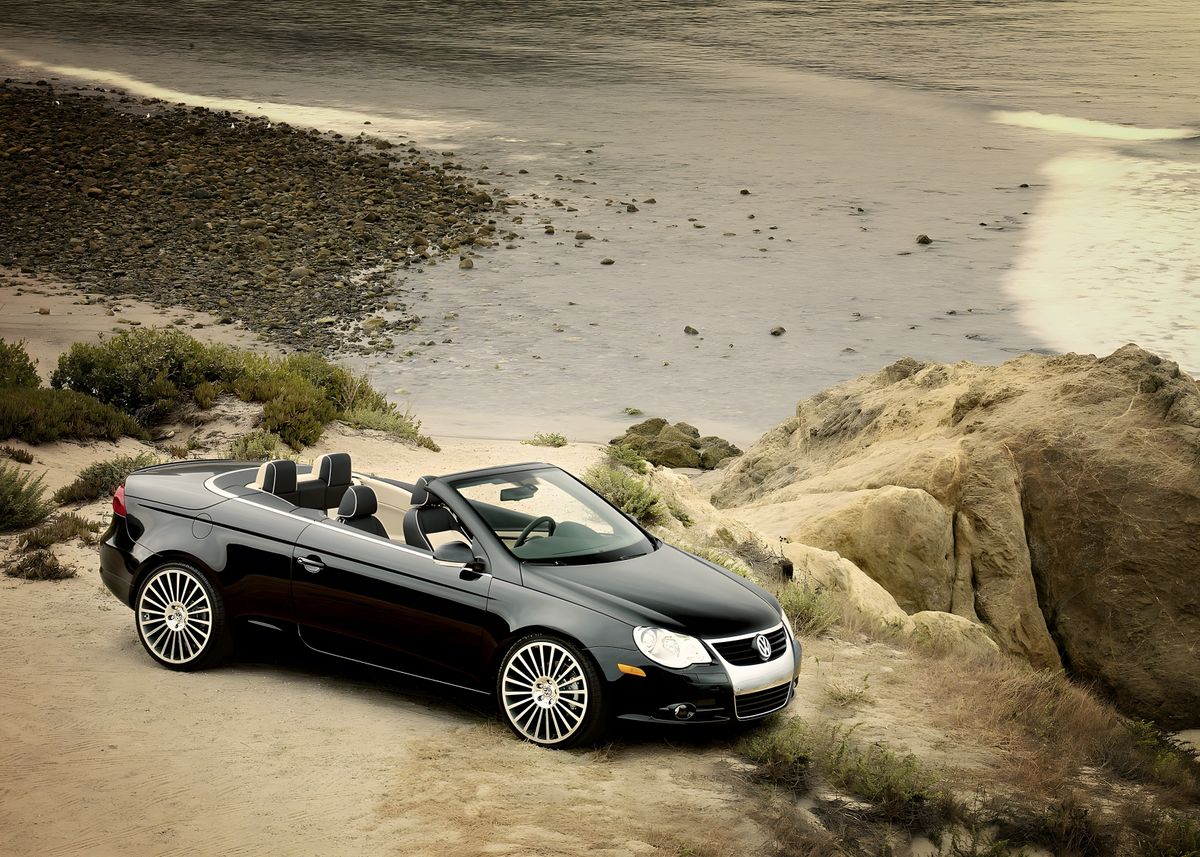 'Volkswagen Eos' Poster, picture, metal print, paint by Indi Creator ...