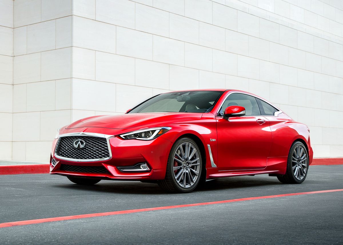 'Red Infiniti Coupe' Poster, picture, metal print, paint by Sport Cars ...