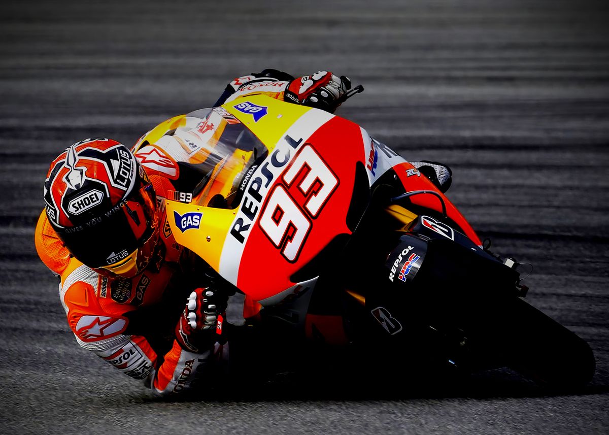 'Racer 93' Poster, picture, metal print, paint by Avoudyn | Displate