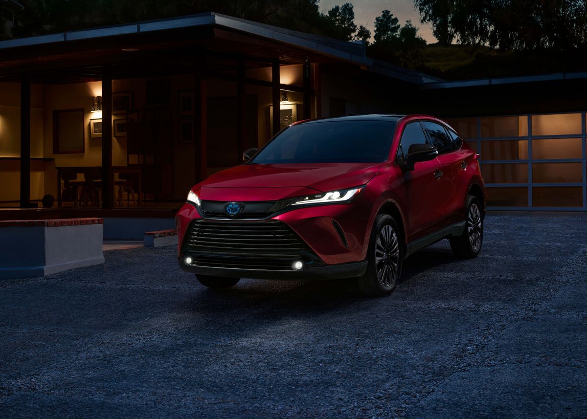 'Red Toyota Venza SUV' Poster, picture, metal print, paint by Cars ...