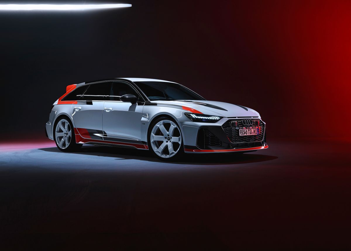 'Audi RS6 Avant' Poster, picture, metal print, paint by Cars ...