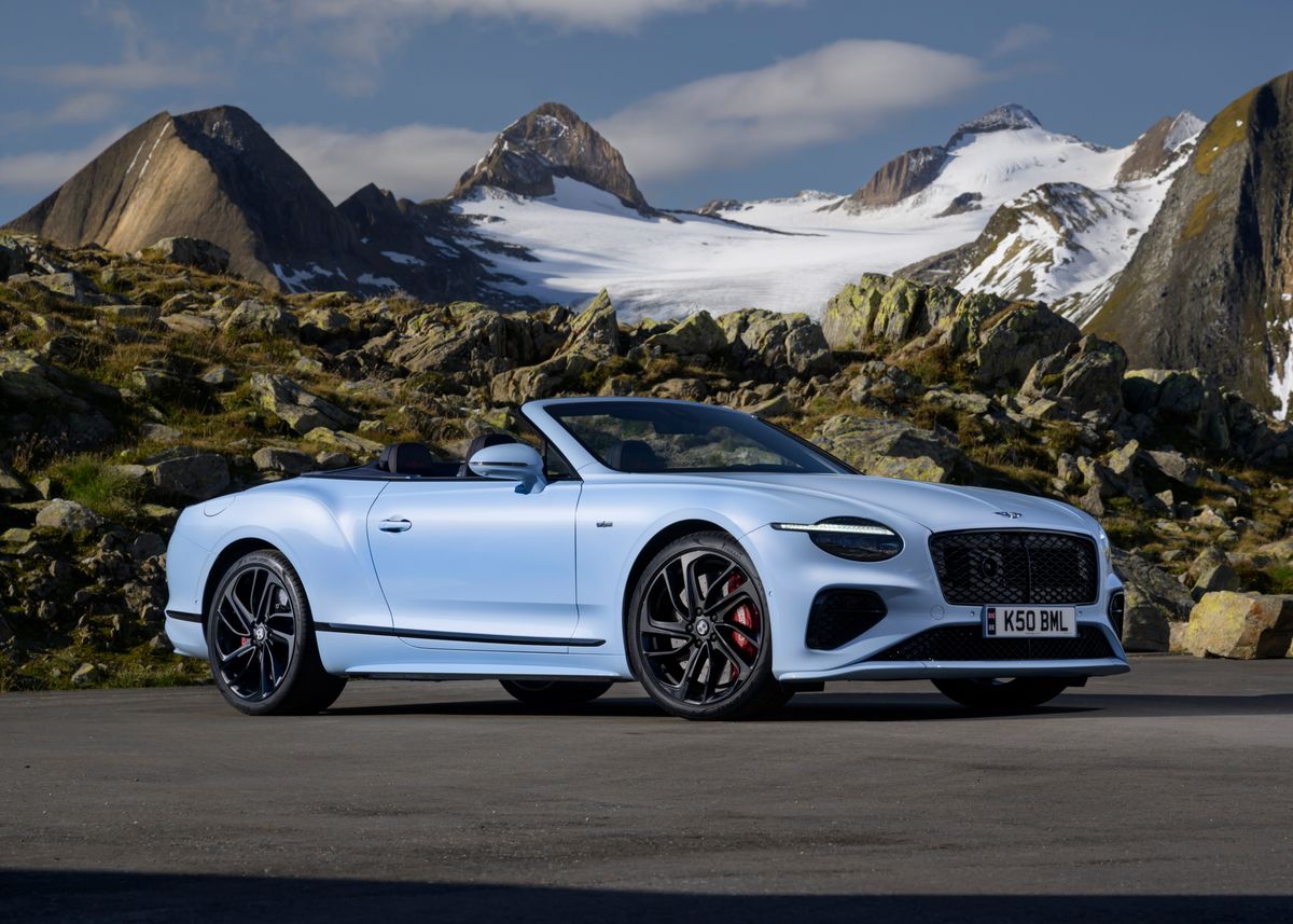 'Bentley Continental GT Convertible' Poster, picture, metal print ...