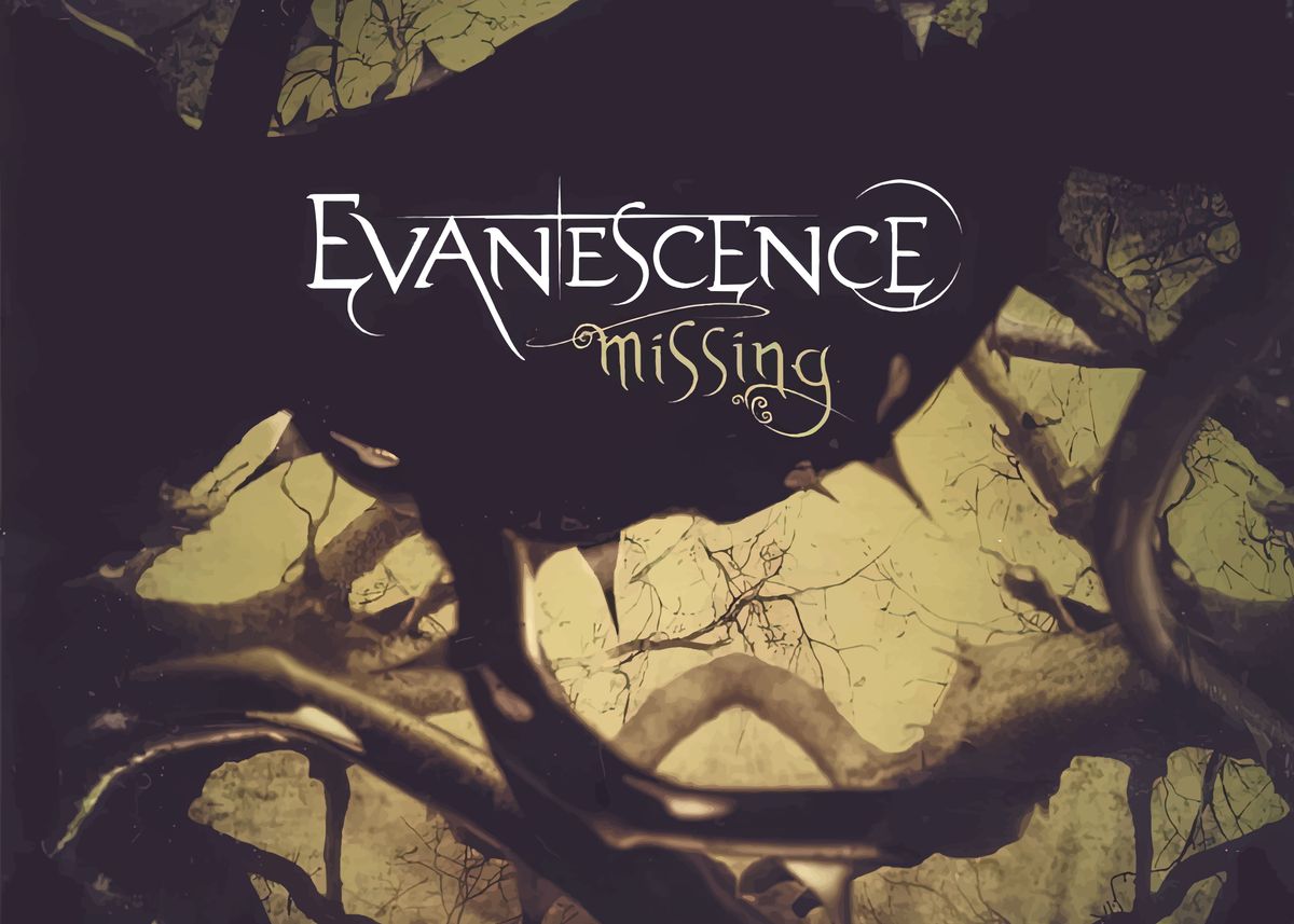 'Evanescence Missing Album ' Poster, picture, metal print, paint by ...