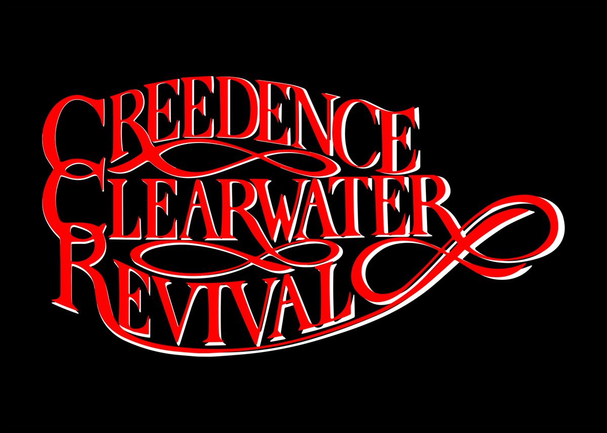 'Creedence Clearwater Revival Logo' Poster, picture, metal print, paint by Bendrat Core | Displate