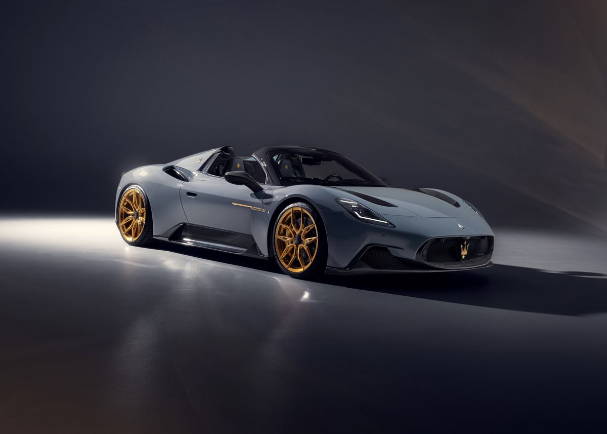 'Maserati MC20 Cielo Convertible' Poster, picture, metal print, paint ...