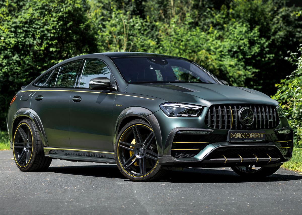 'Manhart Mercedes-AMG GLE Coupe' Poster, picture, metal print, paint by ...