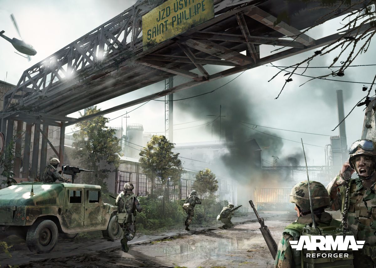'ARMA Reforger Gameplay' Poster, picture, metal print, paint by Bohemia ...