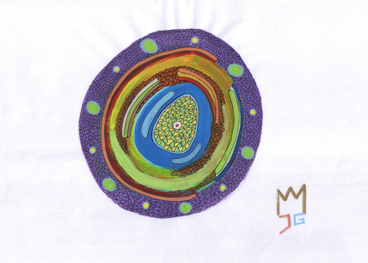 'Abstract Spiral Artwork' Poster, picture, metal print, paint by auro ...